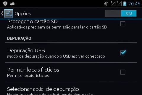 Meu Android Aqui: TUTORIAIS - ATIVA DEPURAÇÂO USB NOS SMARTPHONE ANDROID